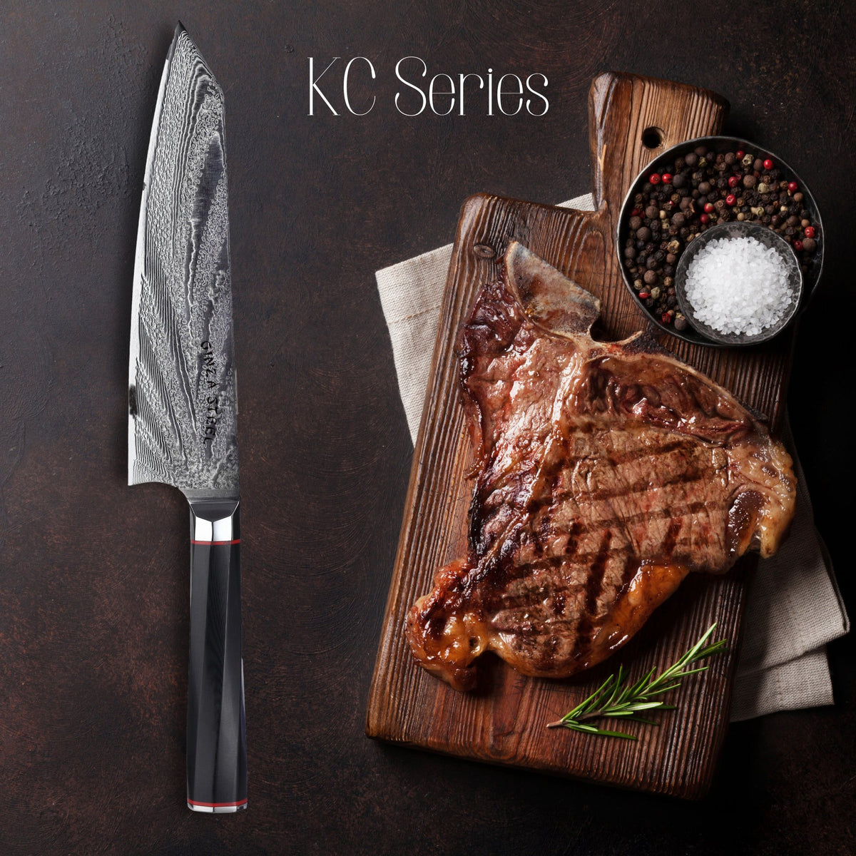 Ginza KC Series Superb Japanese Knives for the Perfect Cut