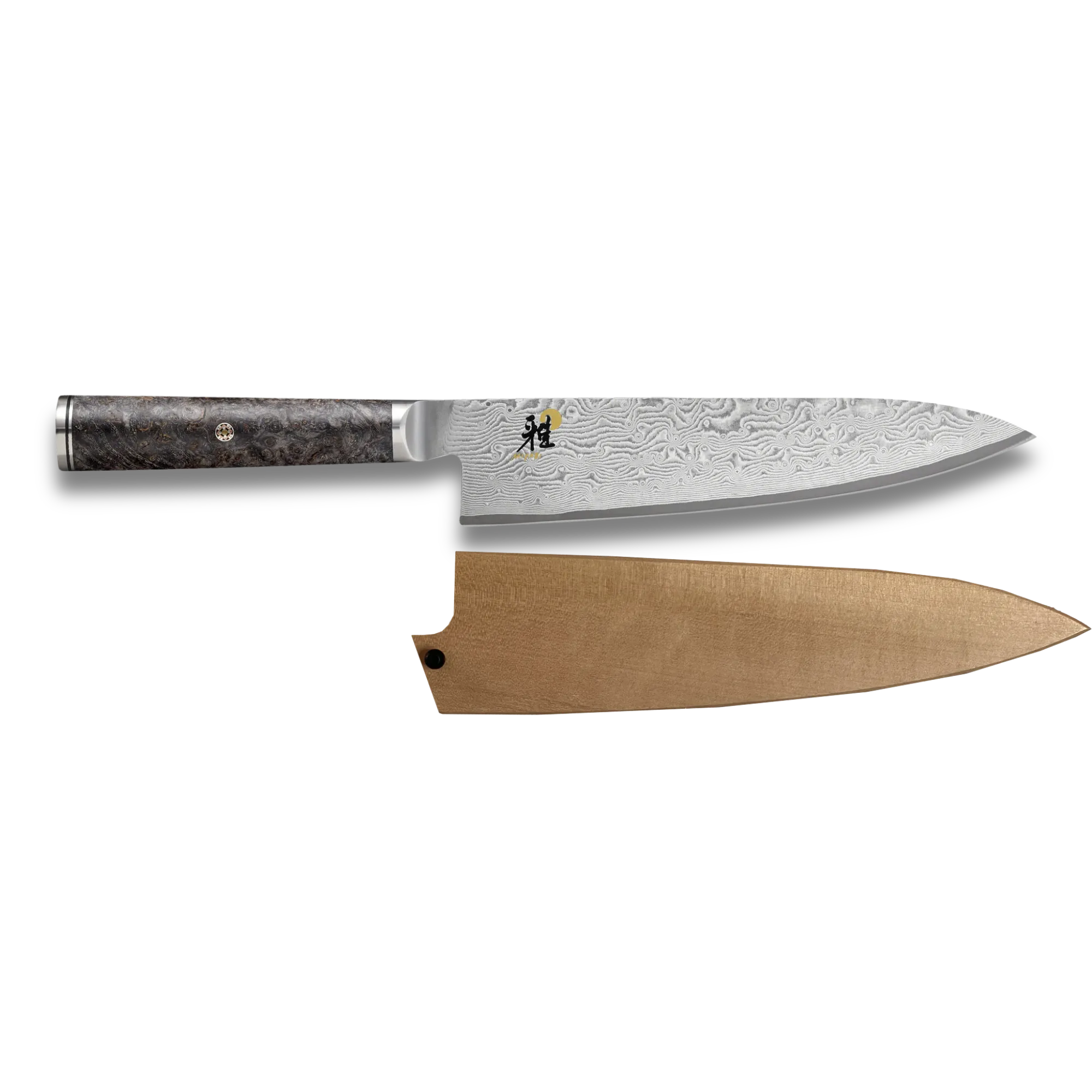 Elite Chef’s Set: MIYABI 5000 MCD 67 Knife with Authentic Japanese She