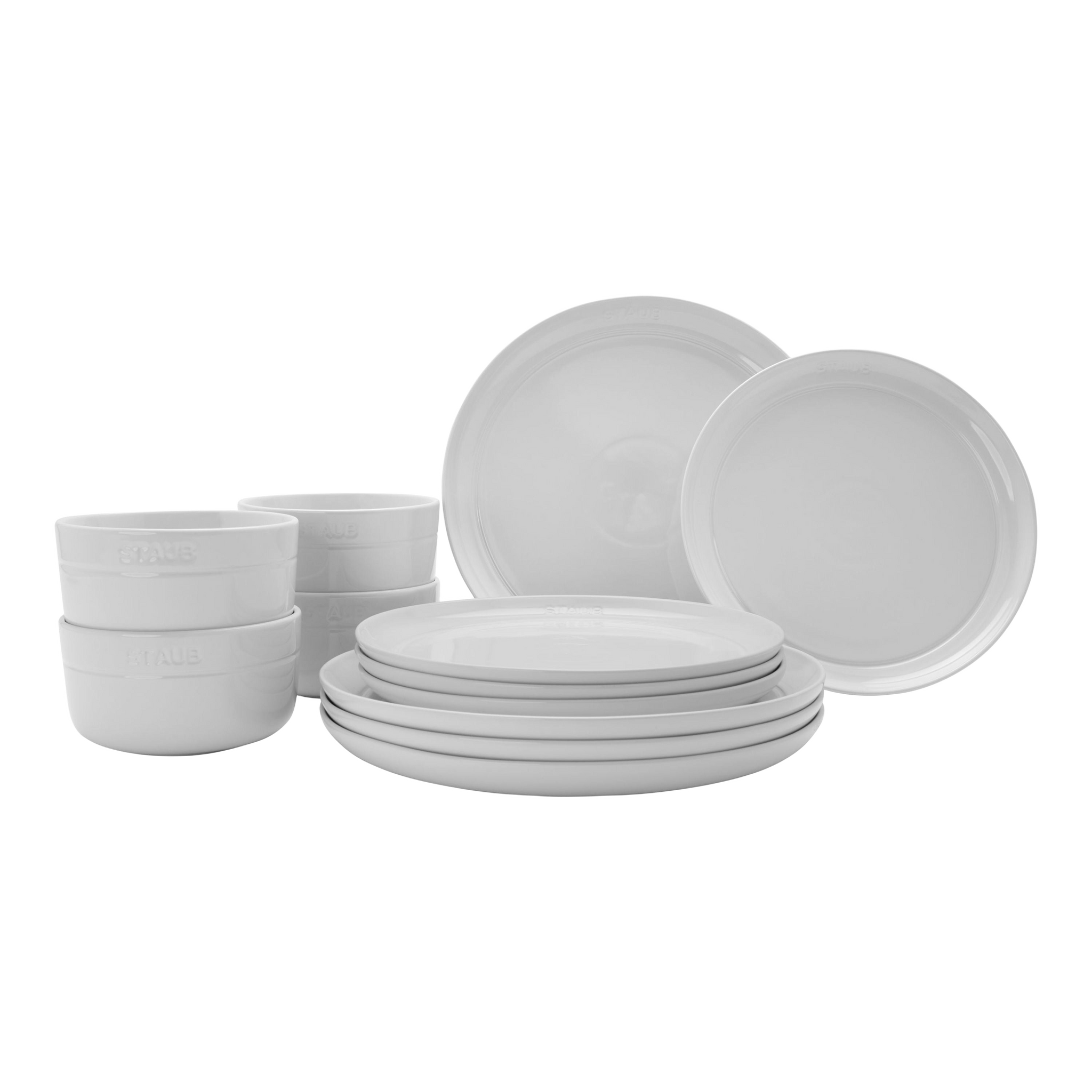 STAUB Dining Line Dinnerware Set 12 Piece