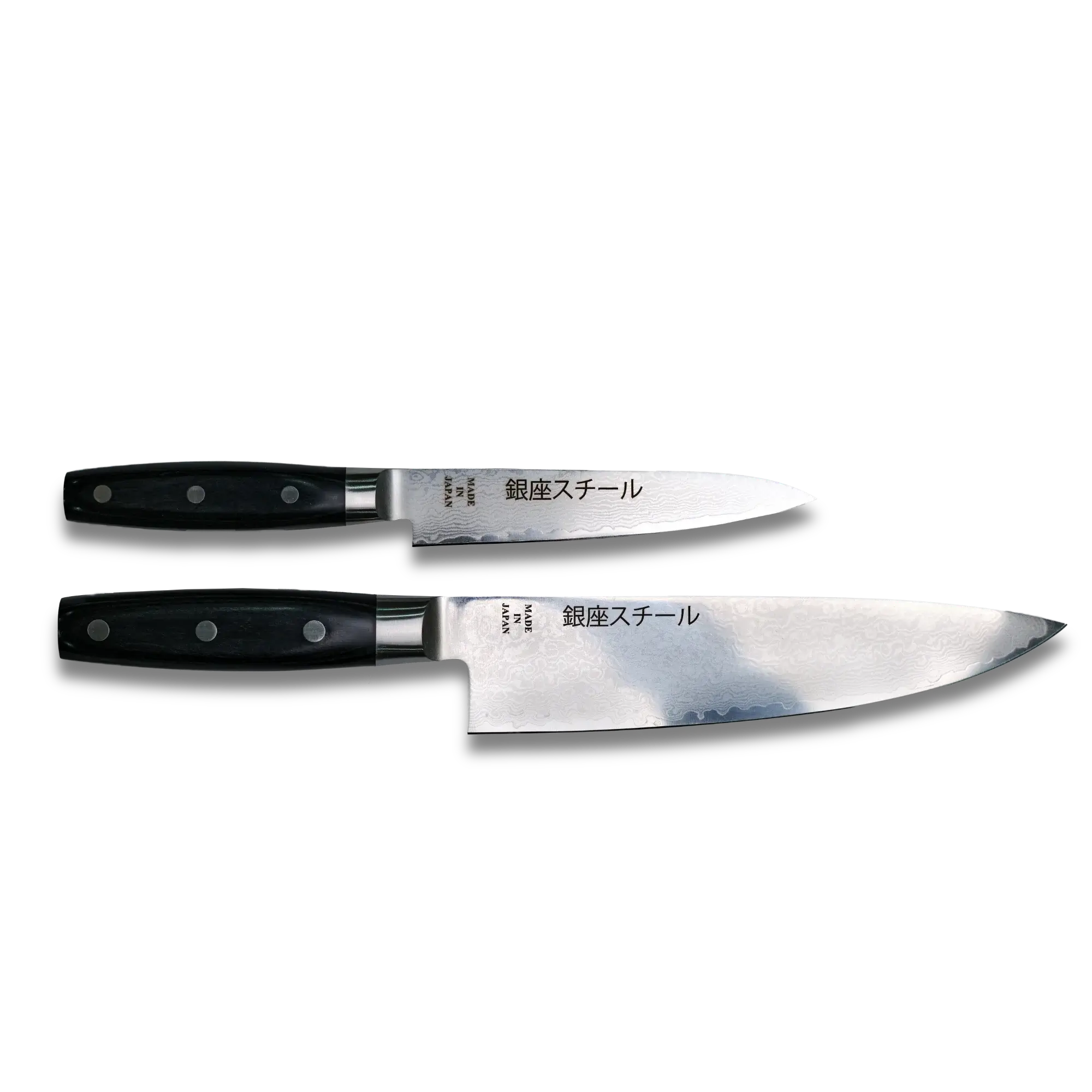 HAYAMI TWO VG10 Damascus Knife Set | Made in Japan
