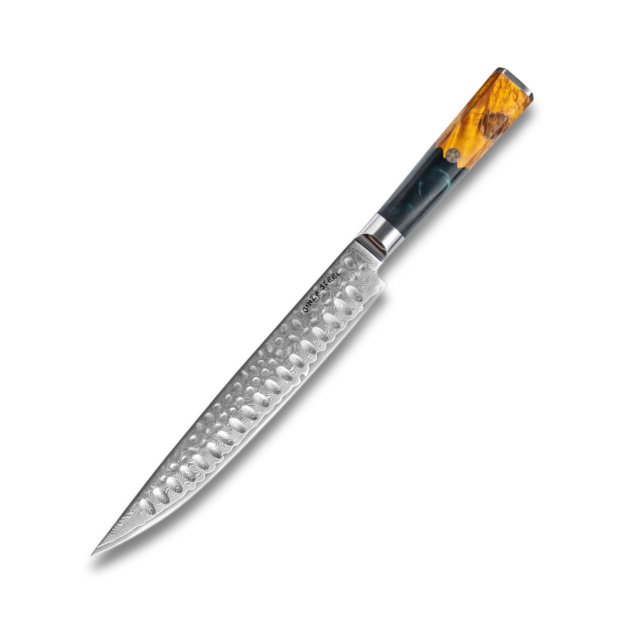 Kaze Katana – 9” Carving Knife, Damascus VG10 Steel, 67 Layers
