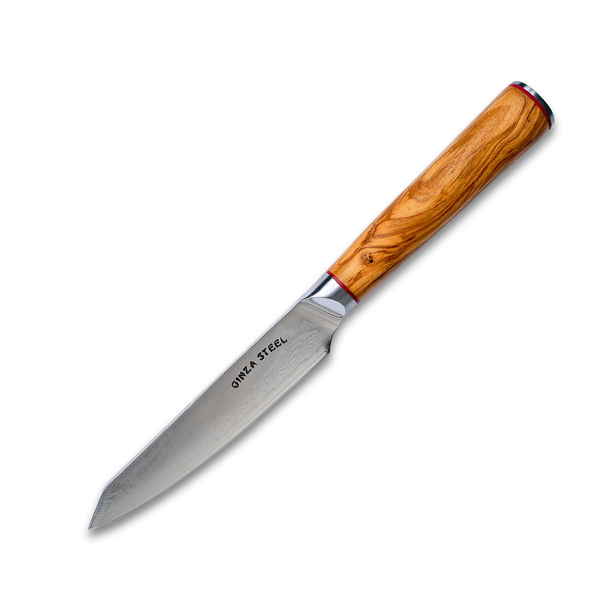 MIA 12 Utility Knife - 5-inch Damascus AUS10 Steel
