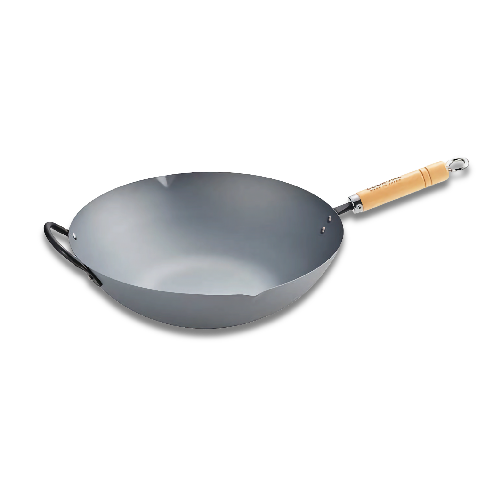 Yoshikawa Carbon Steel Wok 36cm - Made in Japan